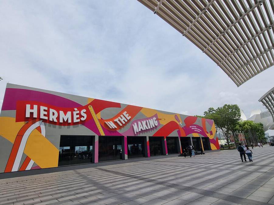 A Look Inside: Hermès in the Making Exhibition at Marina Bay Sands ...