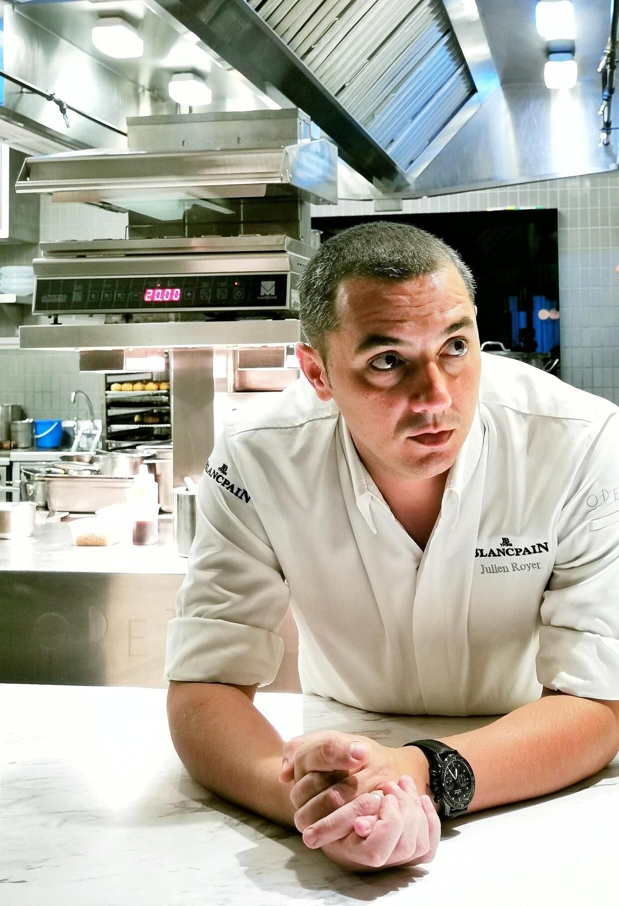 Chef Julien Royer is new Blancpain Friend of the Brand | SENATUS