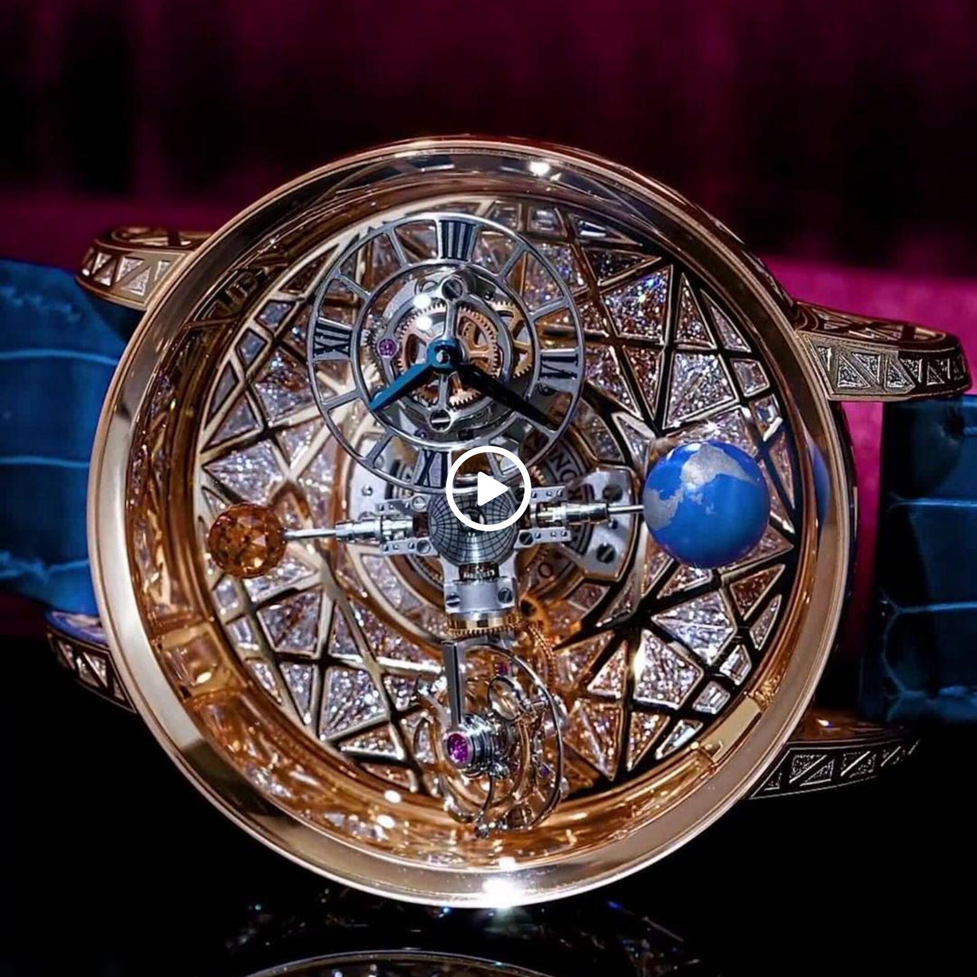 Jacob & Co Astronomia Meteorite Triangle Diamonds | SENATUS