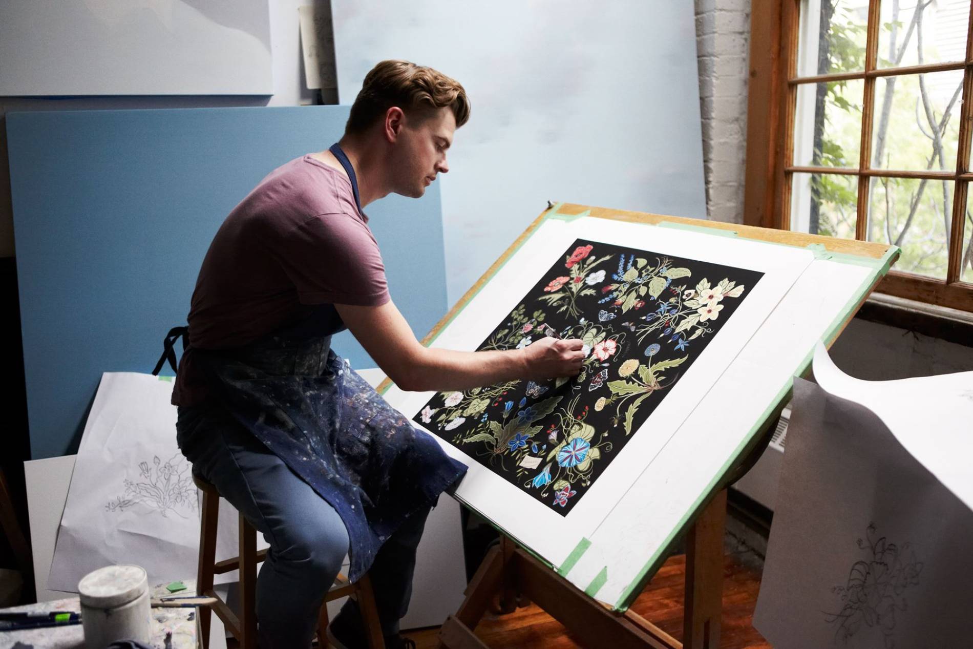 Flora by Kris Knight for Gucci Cruise 2015 | SENATUS