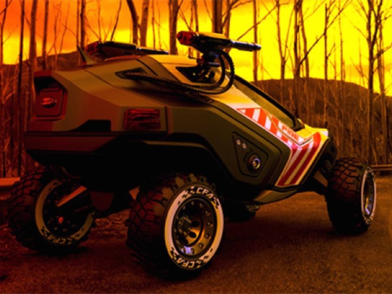 Future Firefighting Vehicle by Liam Ferguson | SENATUS