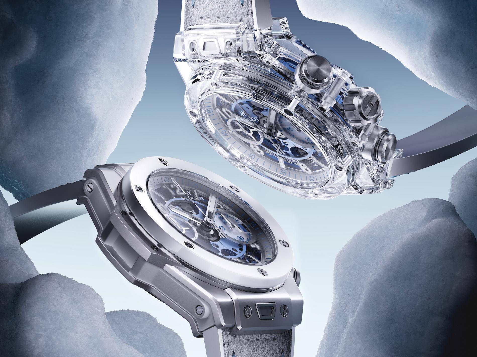 Hublot embraces the winter season with the two new Big Bang Unico ...