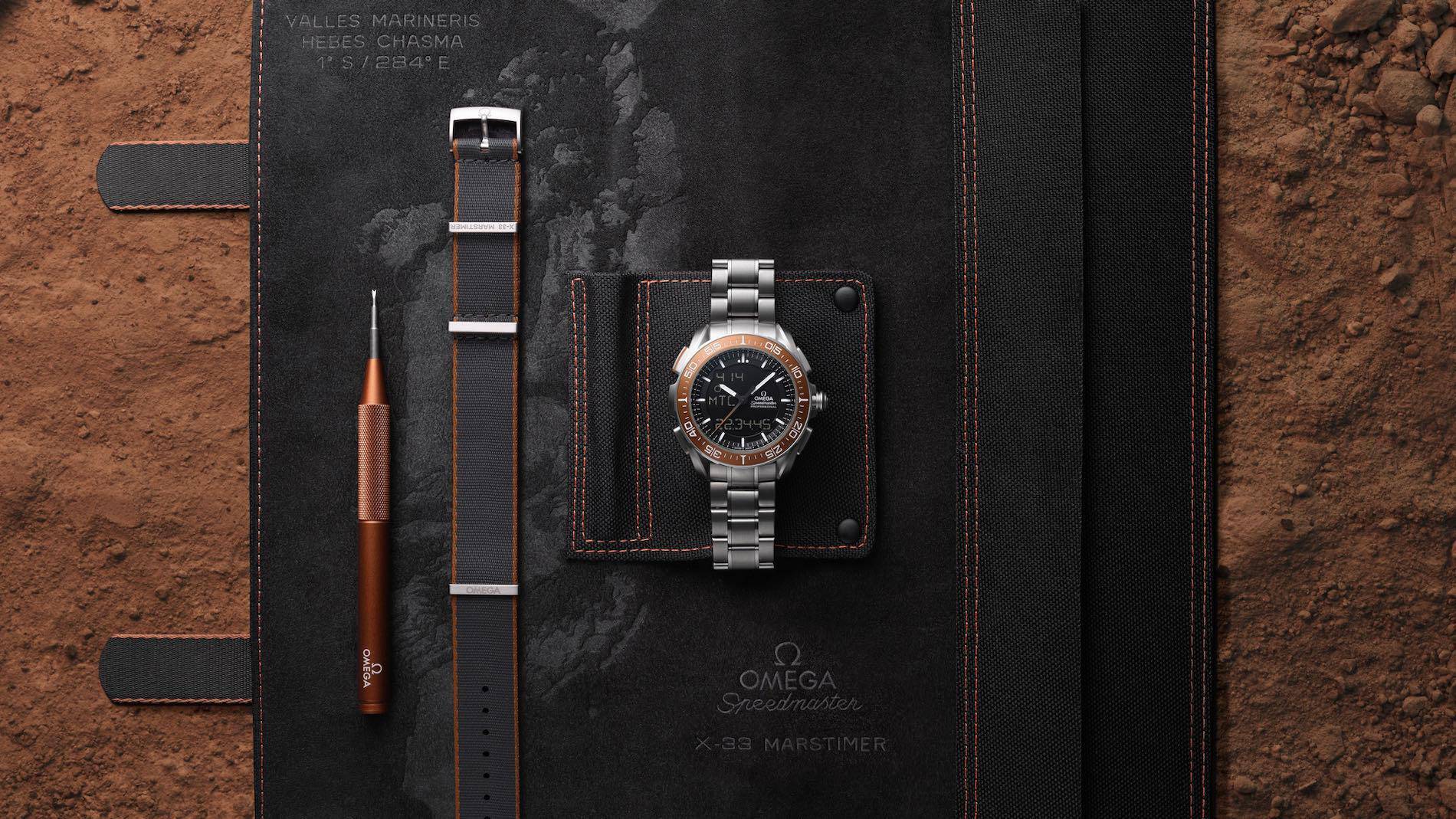 OMEGA Speedmaster X-33 Marstimer Tracks Time on Earth and Mars | SENATUS