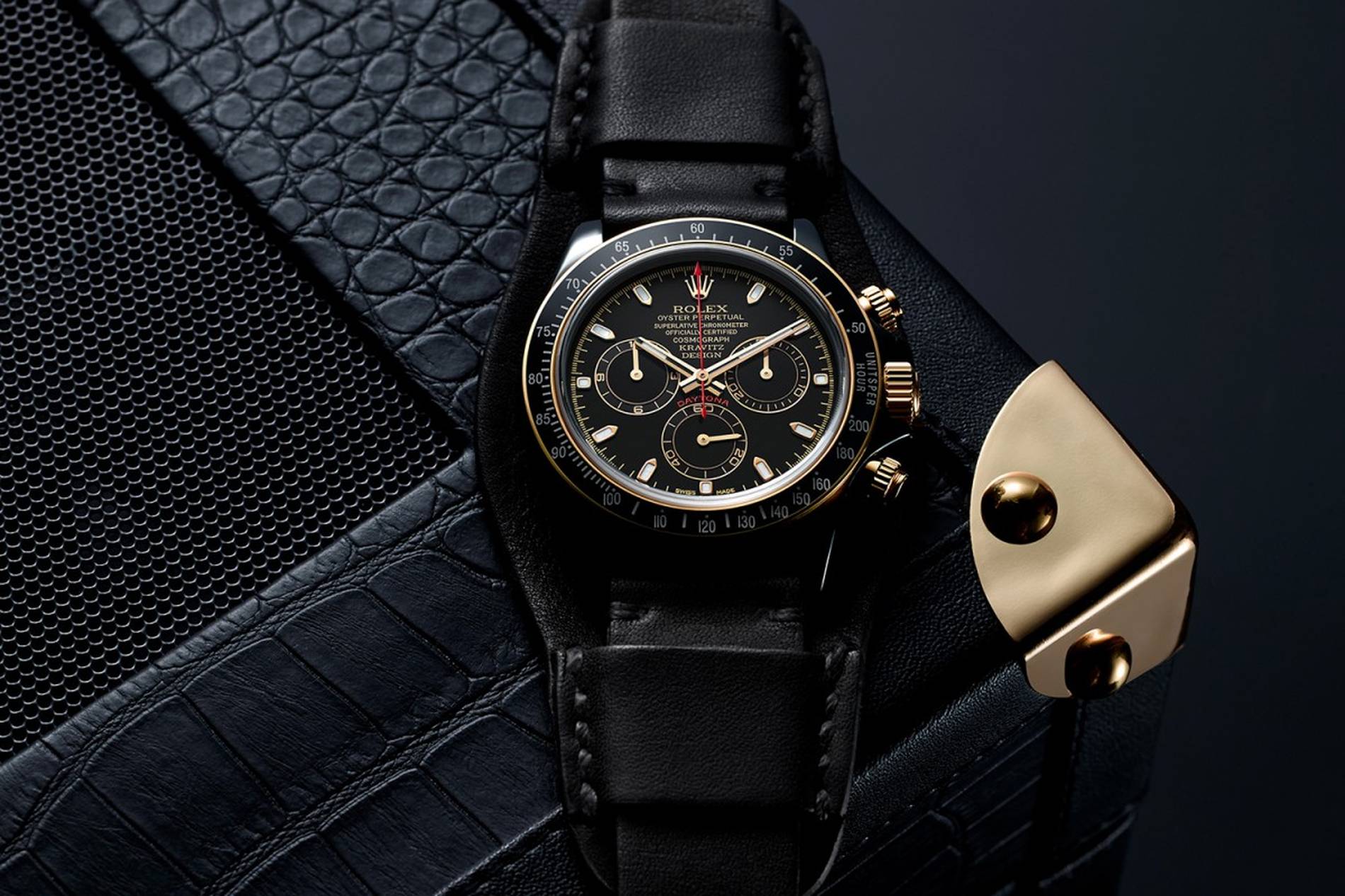 LK 01 Customized Rolex Daytona Watch Designed By Lenny Kravitz | SENATUS